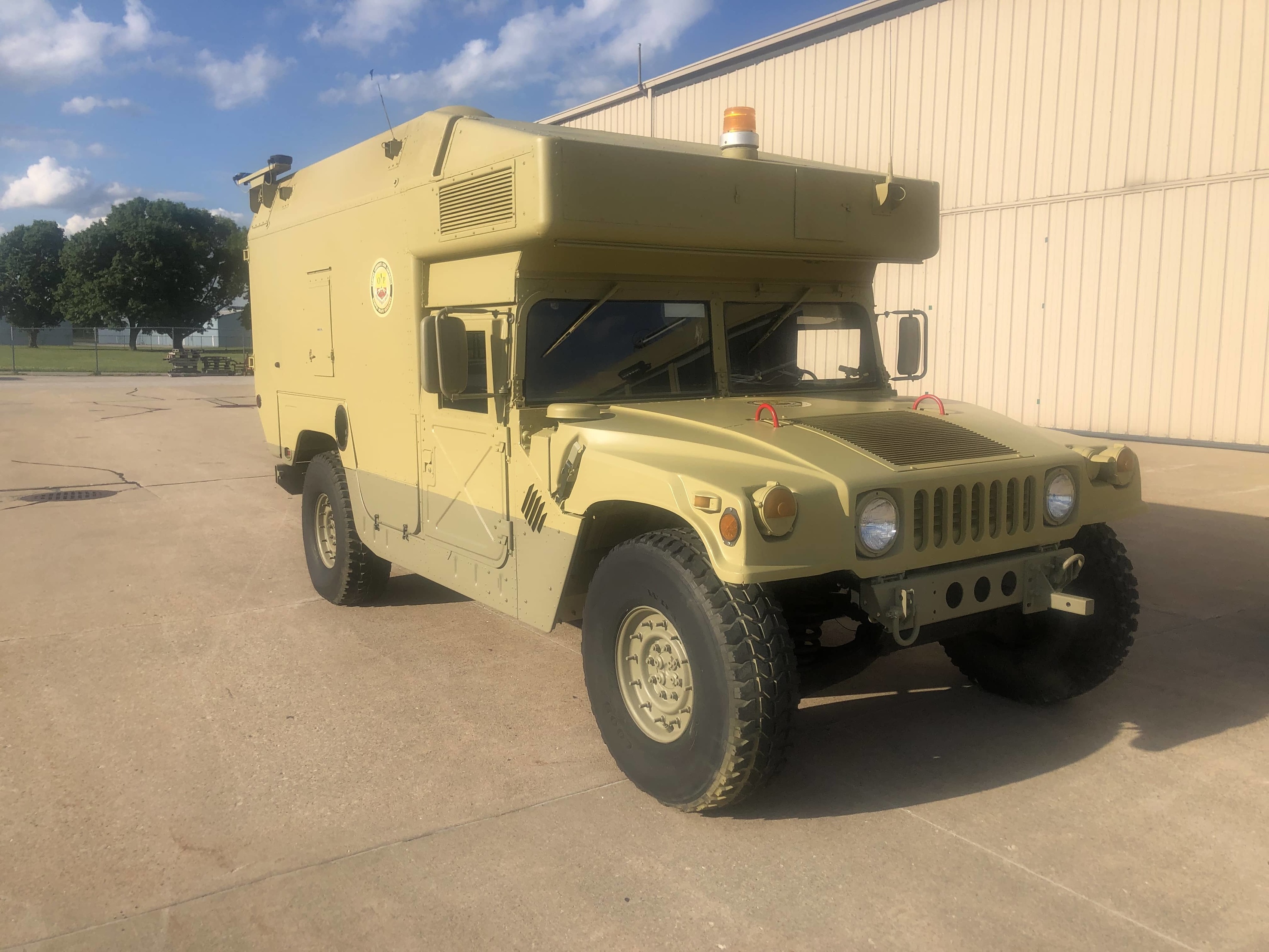 Humvee Research Vehicle | Operator Performance Laboratory - College of ...
